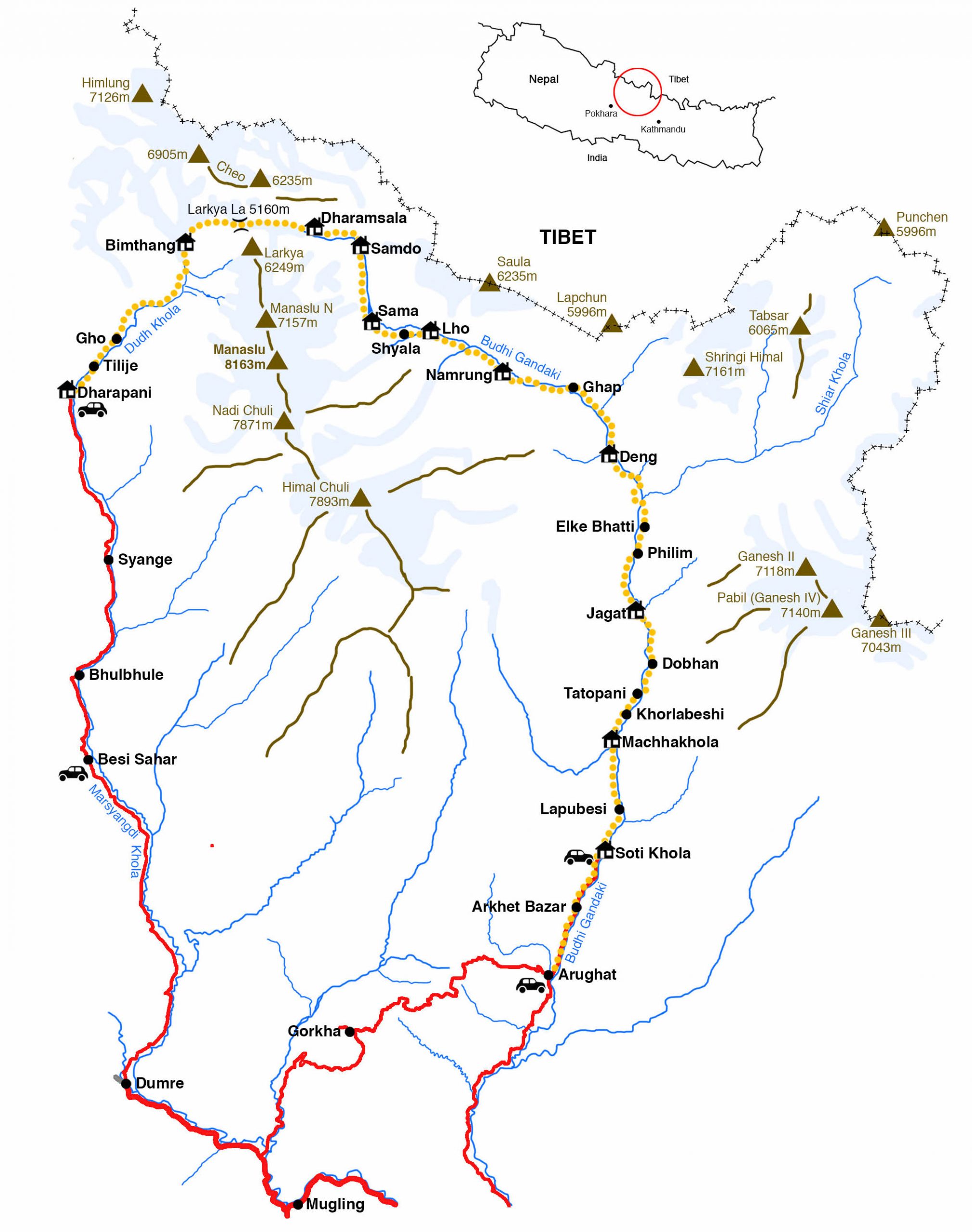 Trek_Manaslu – Plan Himalaya
